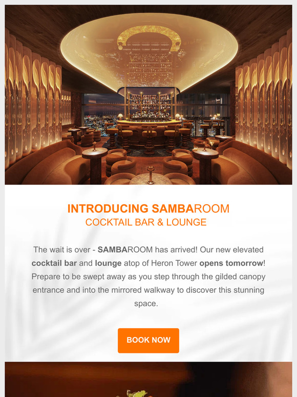 SUSHISAMBA: Introducing SAMBA ROOM: Your New Cocktail Destination! | Milled