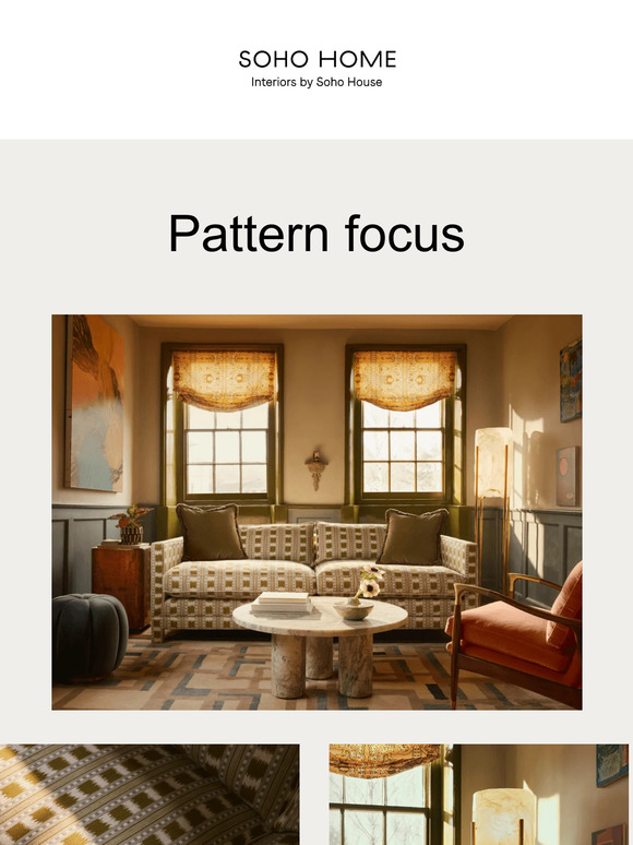 Soho Home: Embracing pattern and colour | Milled