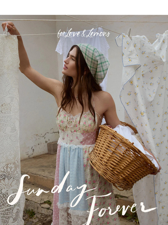 For Love & Lemons: Introducing Sunday Forever | Milled