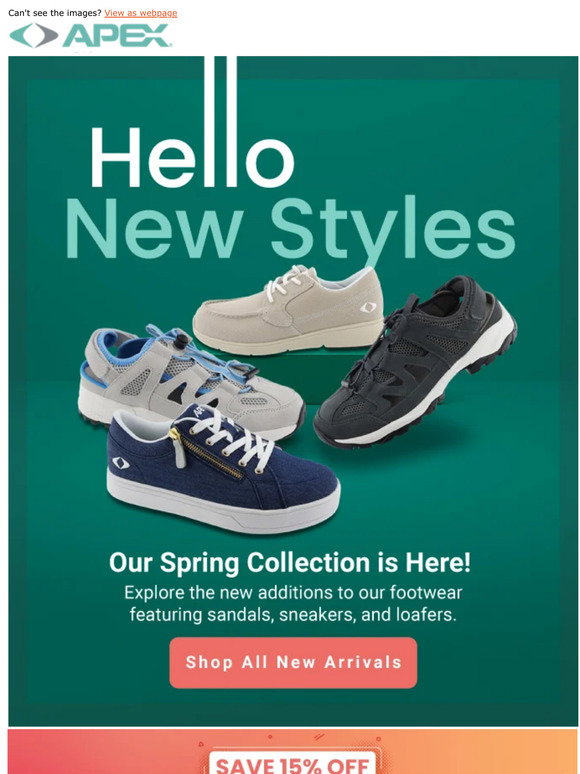 Apex Foot: 👟 April's New Arrivals are Here! | Milled