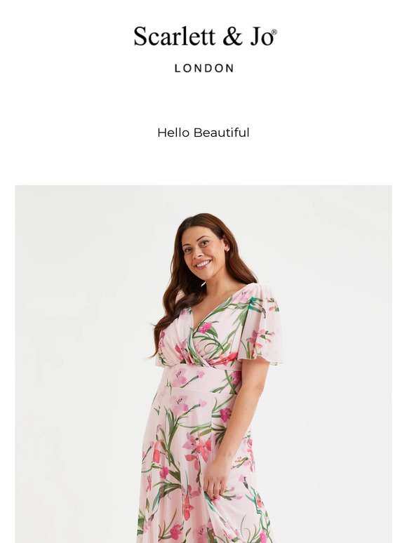 Scarlett & Jo: 👗⭐ Simply Gorgeous ⭐👗 Isabelle Pink Pink Dress is ...