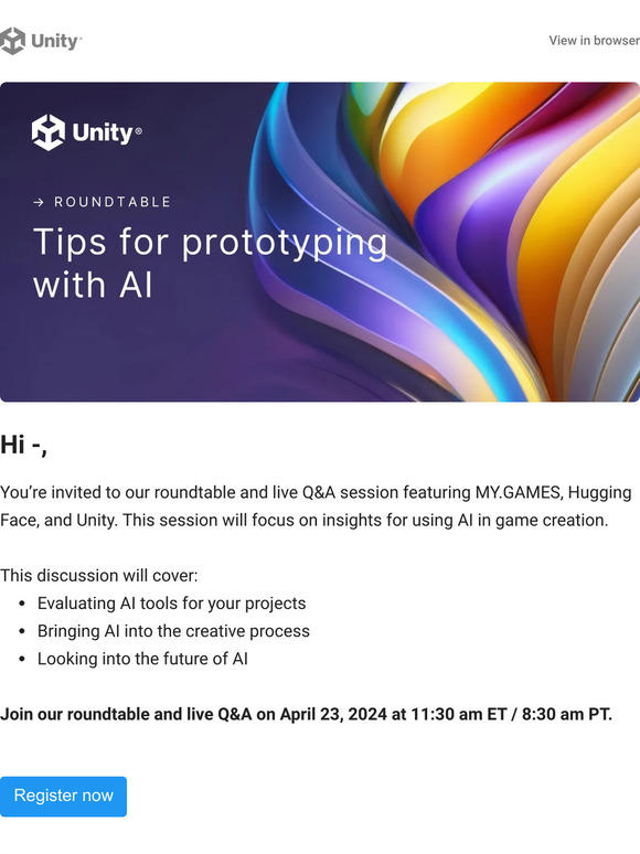 Unity Asset Store: Get expert insight on prototyping with AI | Milled