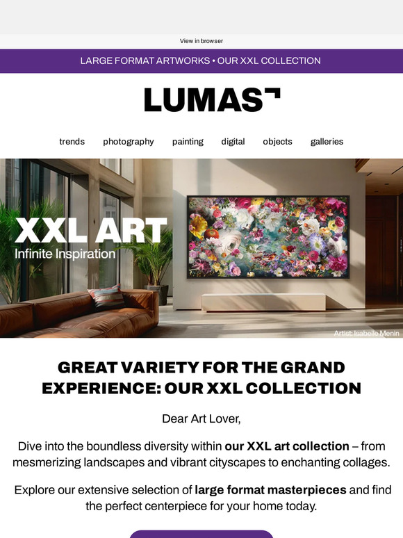 Lumas: Explore our XXL collection and find your favorite museum-format ...