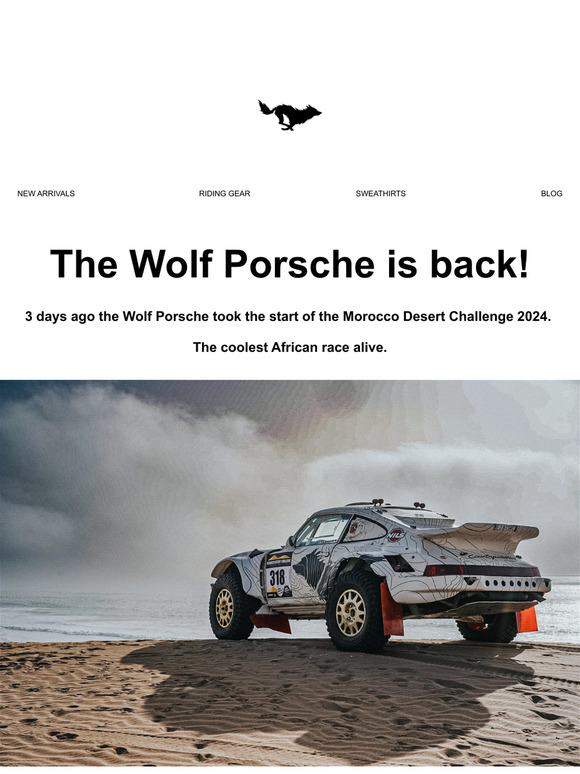 El Solitario: The Wolf Porsche is back. | Milled
