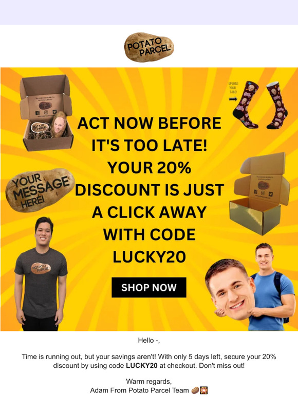 Potato Parcel: 5 Days Left to Grab Your Lucky Draw Offer! | Milled