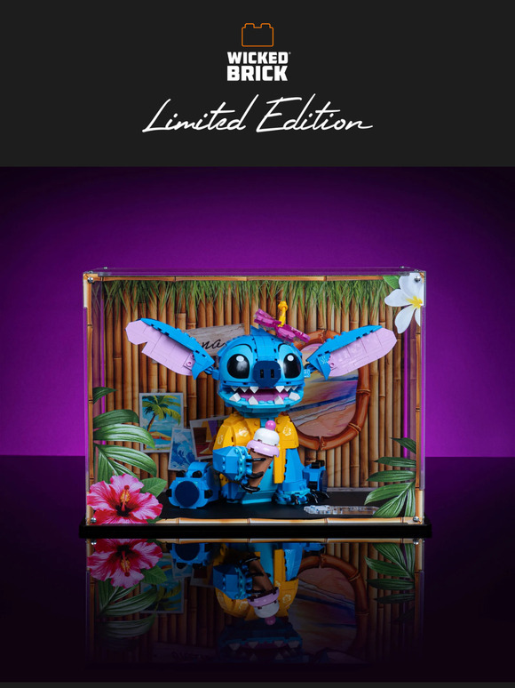 Wicked Brick: First Look - Limited Edition LEGO Disney Stitch display ...