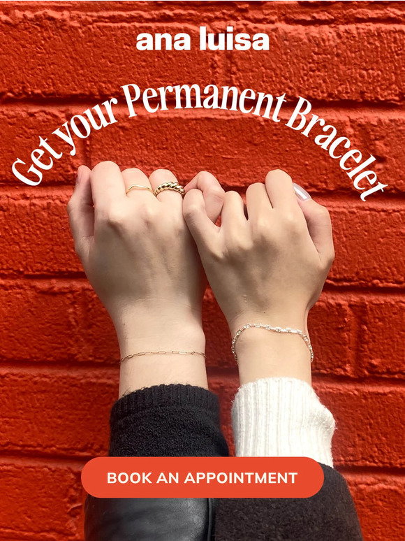 Ana Luisa: Permanent jewelry is HERE | Milled