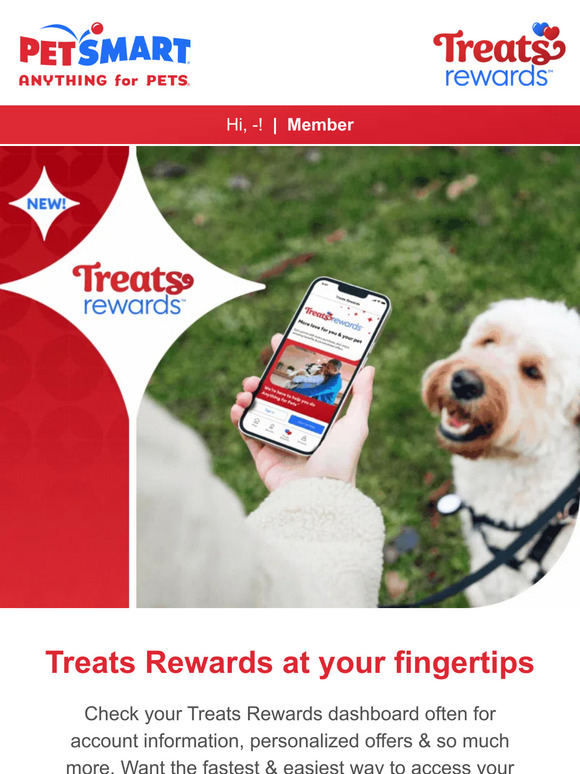PetSmart: —, your new member dashboard has it all! 👀 | Milled