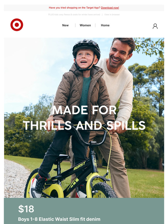 Target: Denim made for thrills & spills | Milled