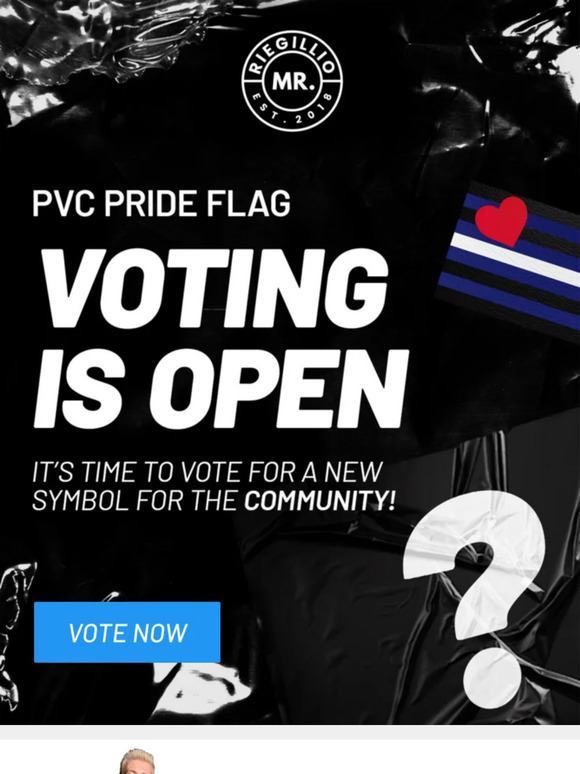 MR. Riegillio: PVC Pride Flag Contest - Voting is open now! | Milled