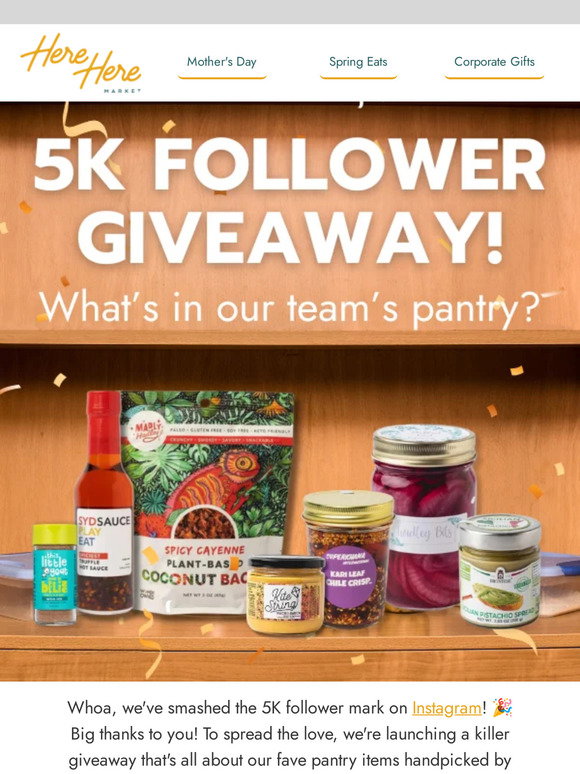 Here Here Market: A HUGE Pantry Picks Giveaway 🌟 | Milled