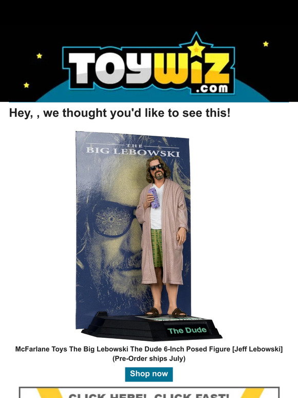 ToyWiz: The Dude Abides! New Big Lebowski Figure,, Hot Toys & Your Site ...