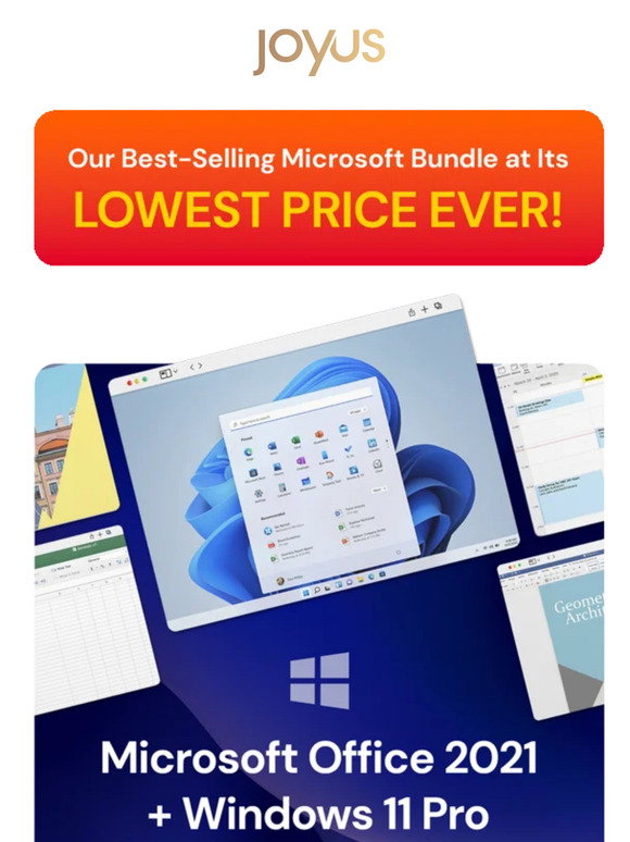 Joyus: 🔥 Microsoft Office & Windows 11 Pro: NOW $60 !! 🔥 | Milled