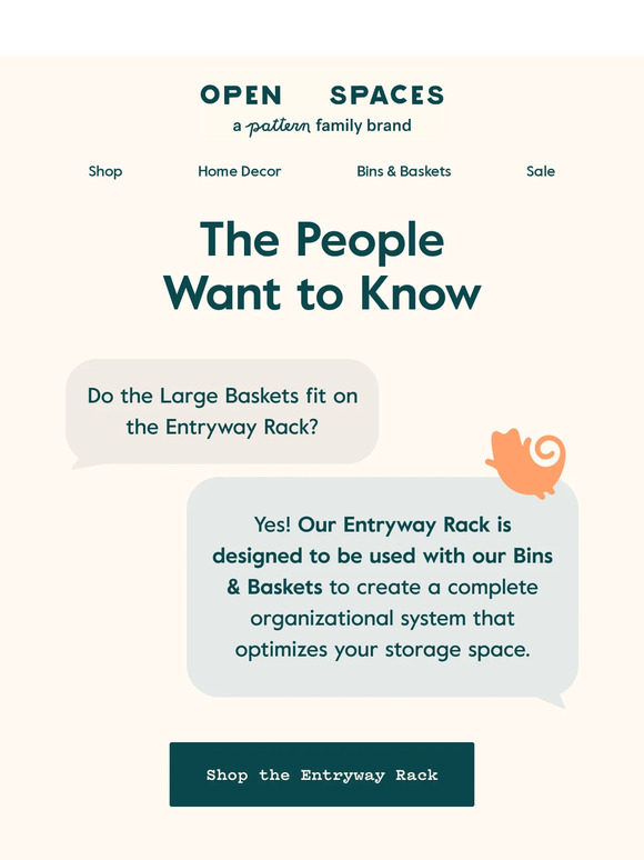 Open Spaces: A complete storage solution... | Milled