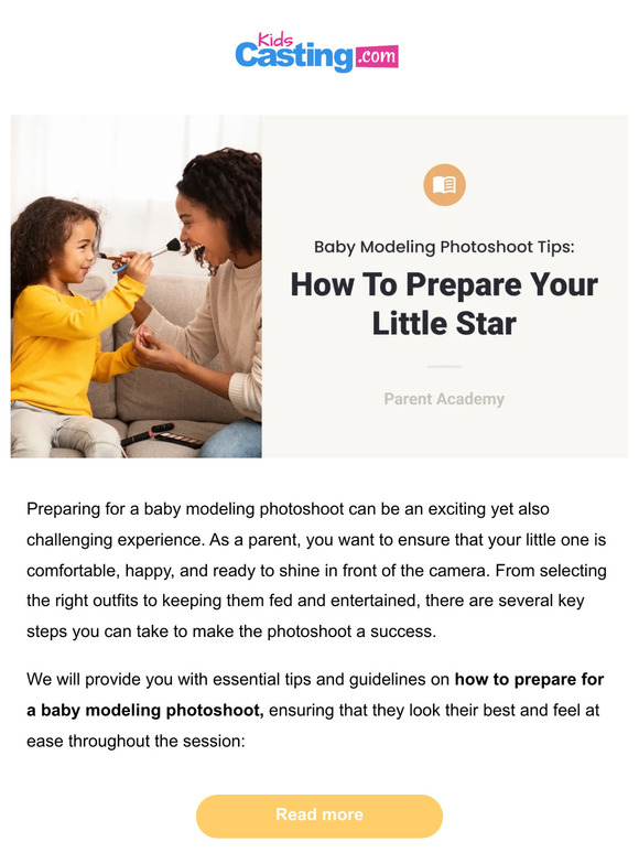 KidsCasting: Baby Modeling Photoshoot Tips: How to Prepare Your Little ...