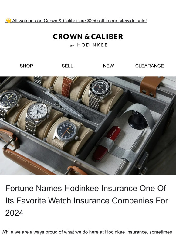 Hodinkee: Hodinkee Insurance Named One Of The Best Watch Insurance ...