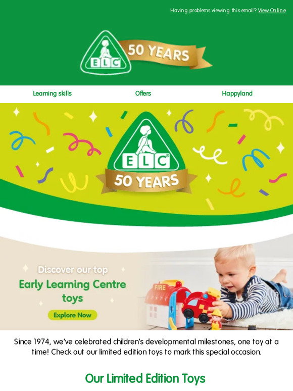 Early Learning Centre: Early Learning Centre Celebrates 50 Years🎈 | Milled