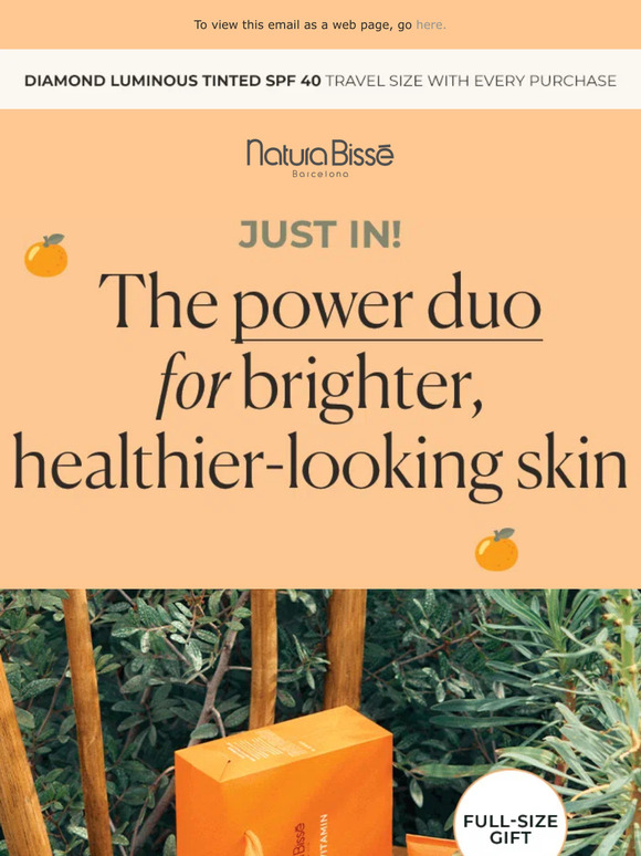 Natura Bissé: NEW limited-edition vitamin C set 🍊 | Milled