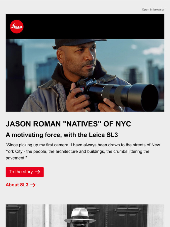Leica: JASON ROMAN "NATIVES" OF NYC | Milled
