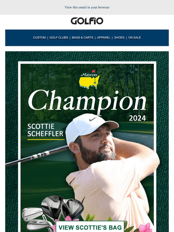 Golfio: Play The Clubs Of The Masters Champion | Milled