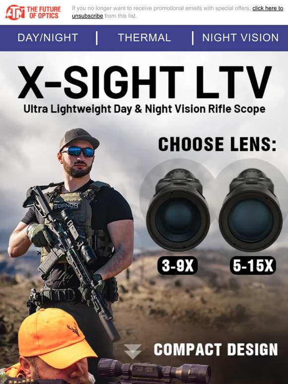 ATN: 🌗Explore the Versatility of X-Sight LTV - Your Compact Day & Night ...