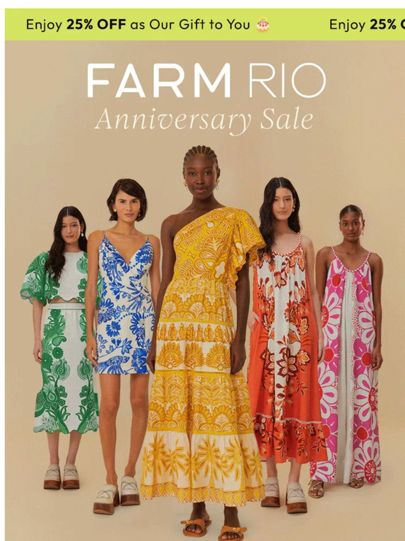FARM Rio: FARM Rio Anniversary | Milled