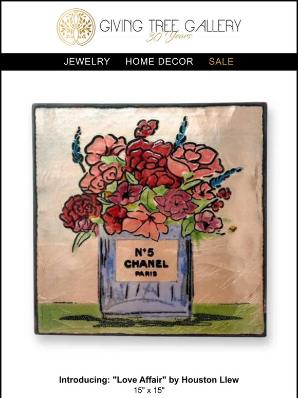 The Giving Tree Gallery: New Houston Llew - “Love Affair” Limited ...