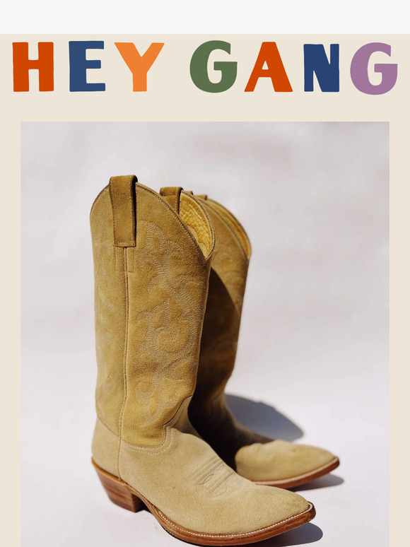 Hey Gang: NEW Cowboy Ranch Boot Now Available! 🌵☀️ | Milled