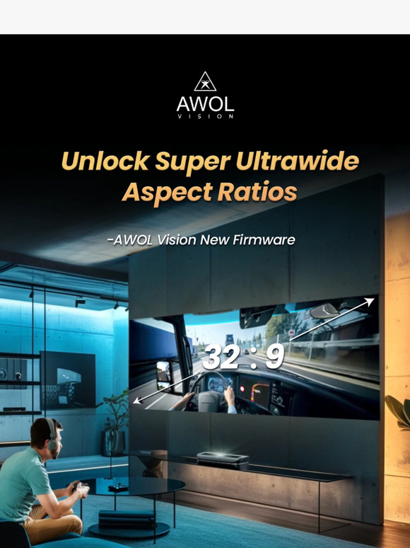 AWOL Vision: Unlock Super Ultrawide Aspect Ratios - AWOL Vision New ...