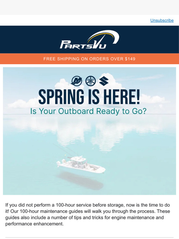 PartsVu: How to Perform Outboard 100-Hour Maintenance | Milled