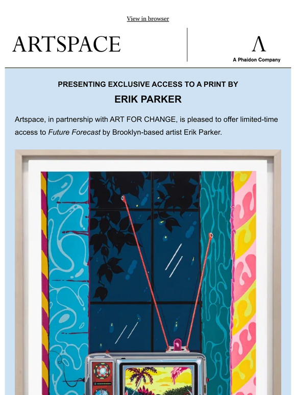 Artspace: Presenting exclusive access to a print by Erik Parker | Milled