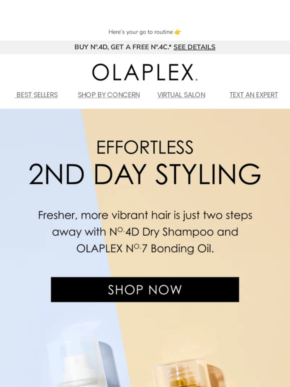 Olaplex: Effortless 2nd Day Styling | Milled