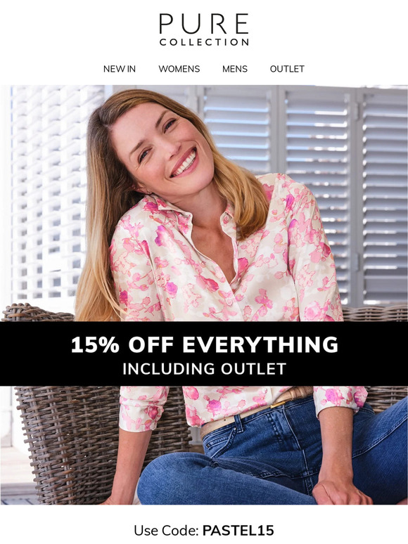 Pure Collection Email Newsletters: Shop Sales, Discounts, and Coupon Codes