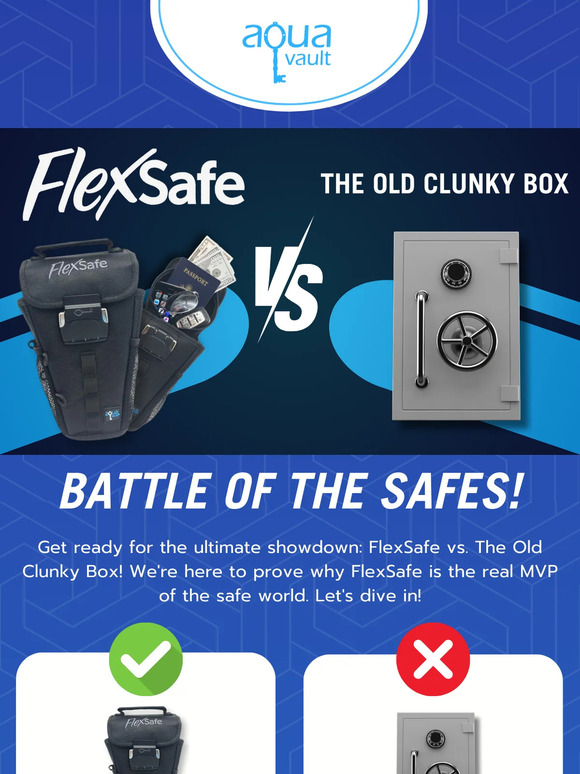 AquaVault: 🔒 FlexSafe vs. The Old Clunky Box: A Battle of the Safes ...