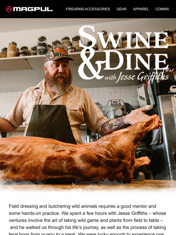 Magpul: Swine & Dine with Jesse Griffiths | Milled