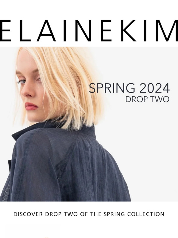 Elaine Kim: DROP TWO OF THE ELAINE KIM SPRING 2024 COLLECTION! - ONLINE ...