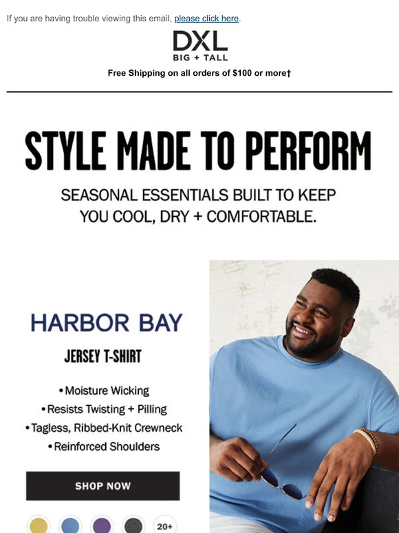 DXL: 6 Performance-Packed Styles You'll Wear All Spring. | Milled