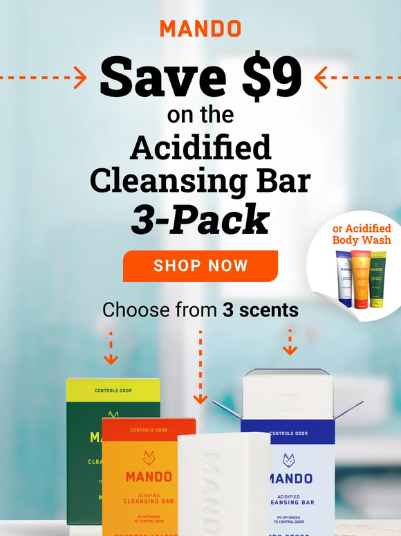 Mando: 5 reasons you should quit soap. | Milled