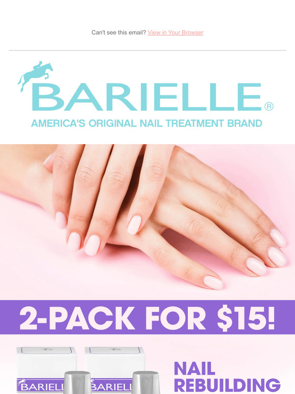 Barielle: Repair damage in soft, weak, dry nails by strengthening and ...