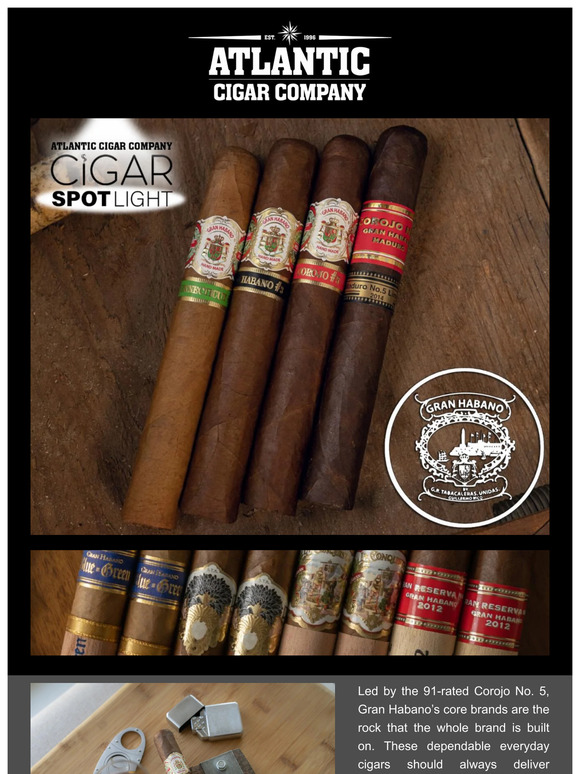 Atlantic Cigar Company: Cigar Spotlight - Gran Habano Cigars | Milled
