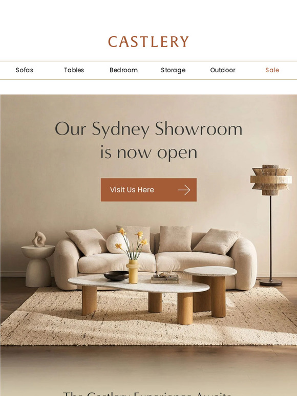 Castlery: Our Sydney Showroom is now open! | Milled