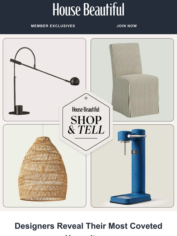 House Beautiful: Designers Reveal Their Most Coveted Home Items | Milled