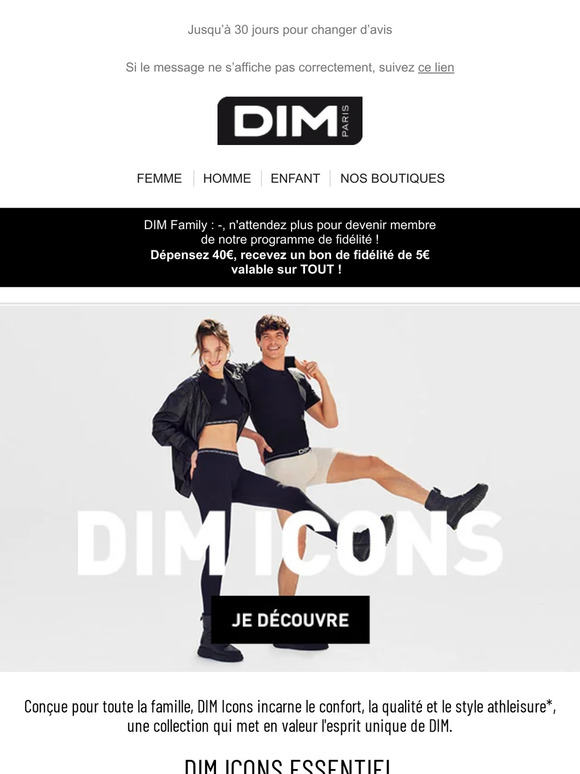DIM: Dim Icons : Craquez pour notre nouvelle collection capsule ! | Milled