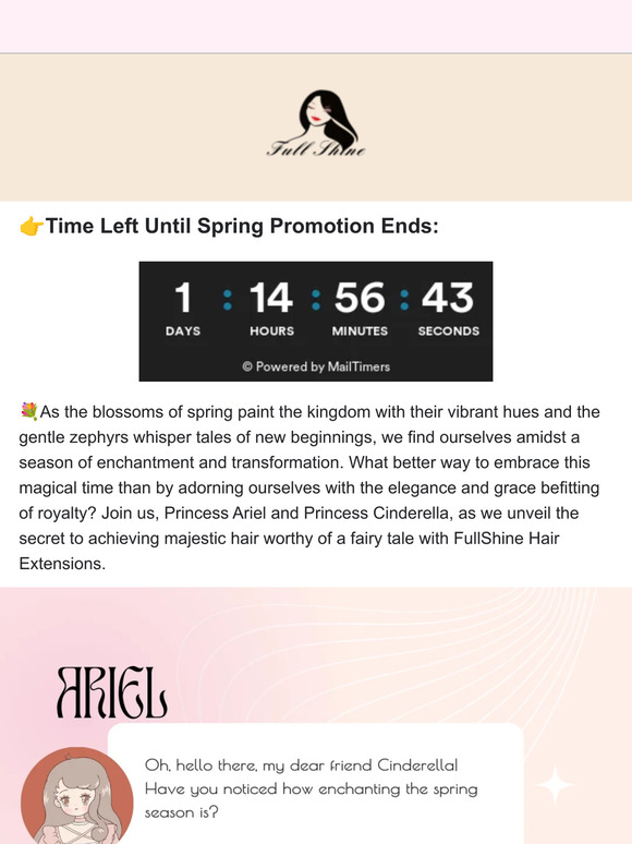 Full Shine Hair: 💫Enchanted Locks: A Royal Dialogue on Spring ...