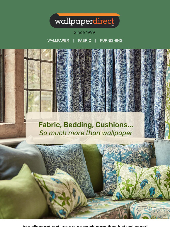 Wallpaperdirect: NEW in Fabric and Bedding Collections | Milled