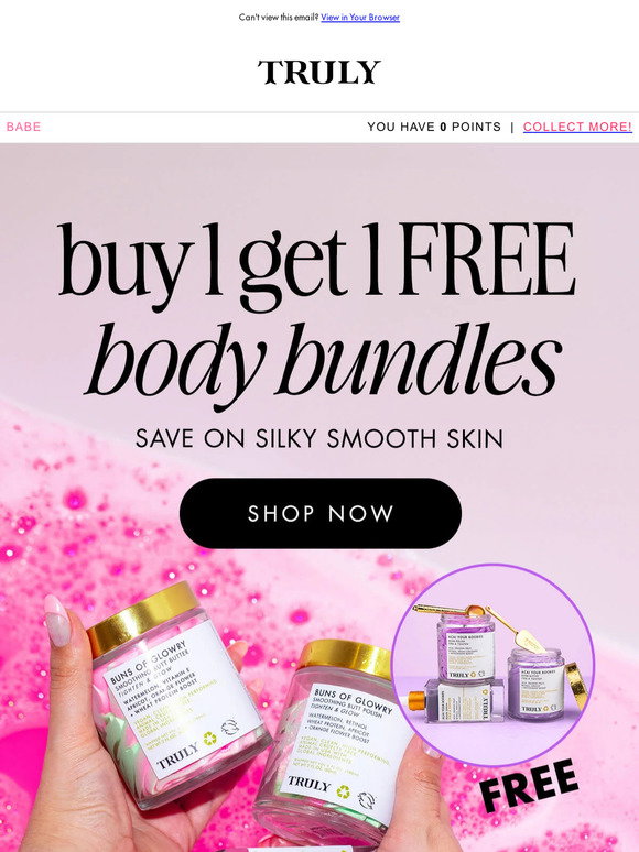 Truly Beauty: BOGO Body Bundles 🍑 🍒 | Milled