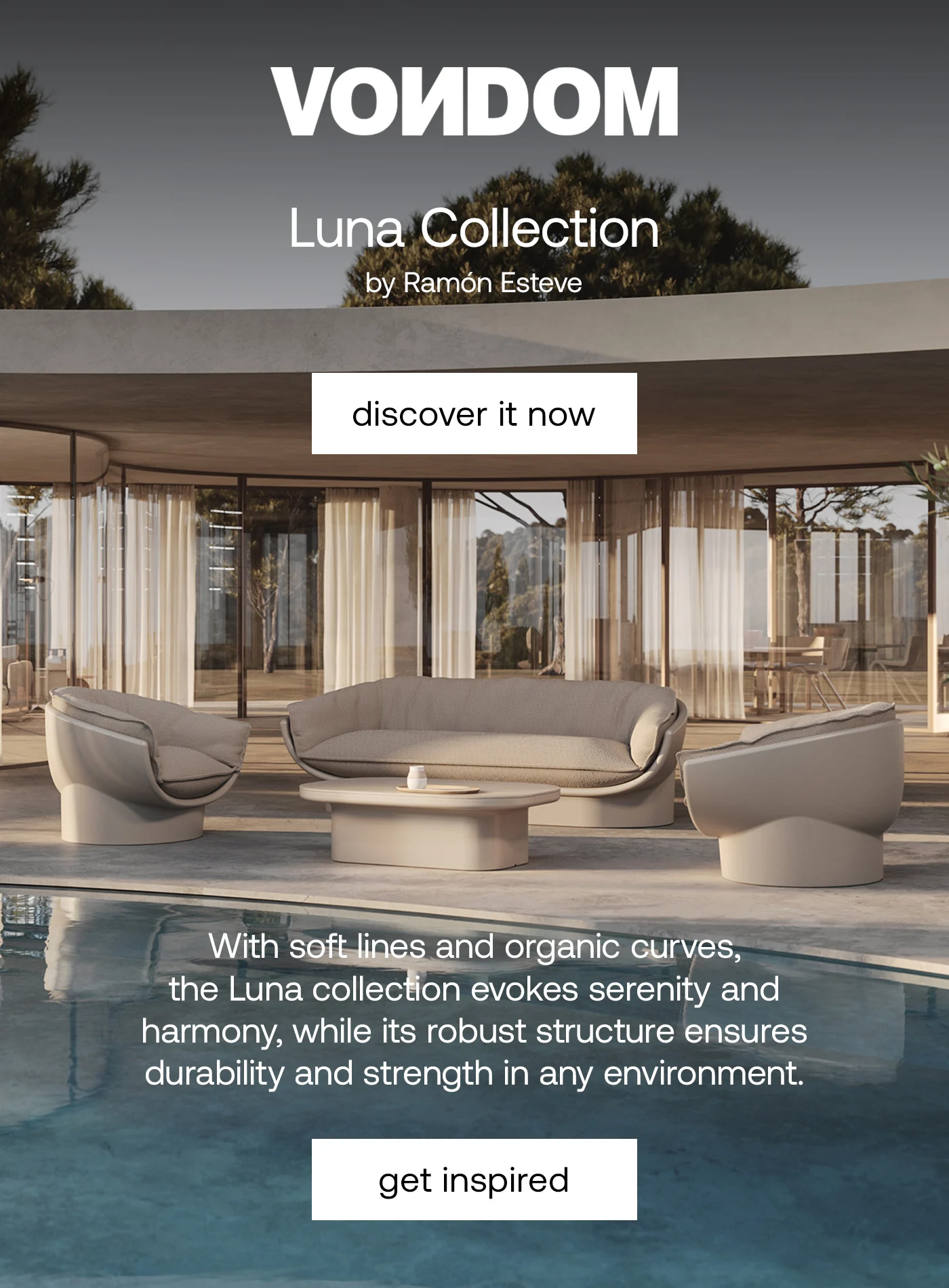 archiproducts: Luna furniture collection by Vondom: innovative ...