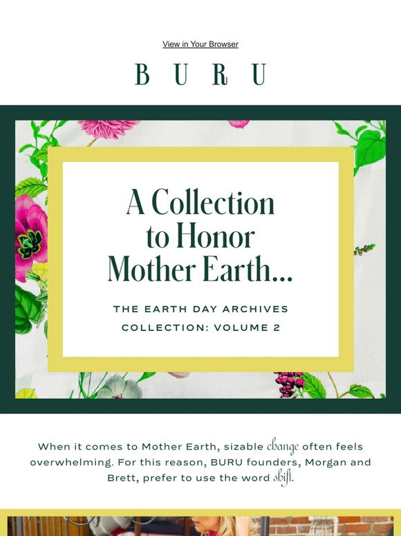 BURU: A Collection to Honor Mother Earth... | Milled