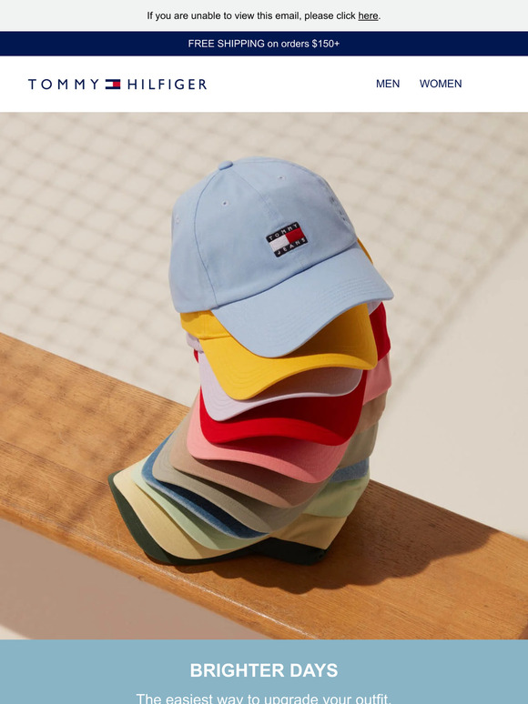 Tommy Hilfiger: Caps & Hats: 20% OFF for Sunnier Days! | Milled