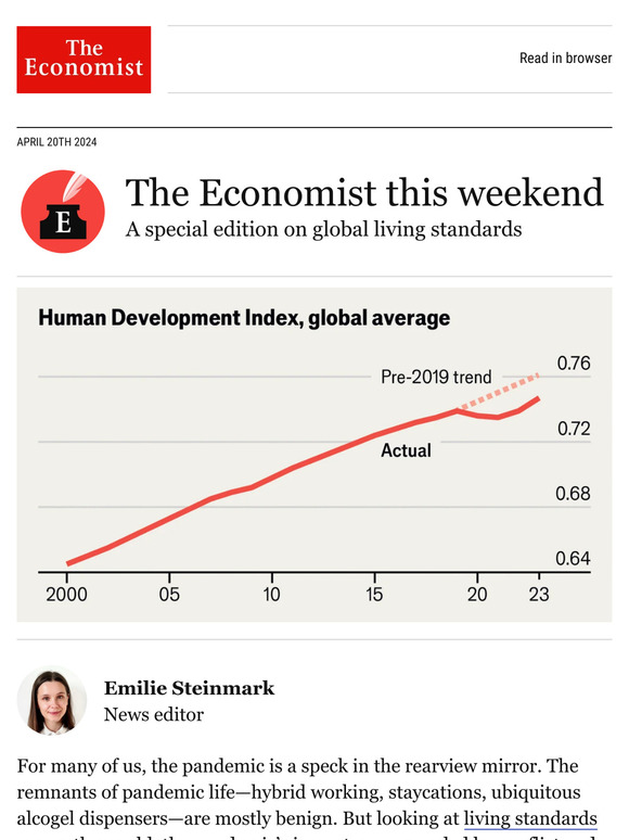 The Economist: Which countries have the best living standards? | Milled